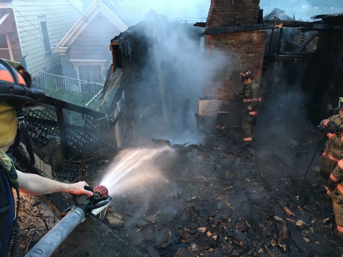 Fire Destroys National Road Structure in Wheeling | News, Sports, Jobs ...